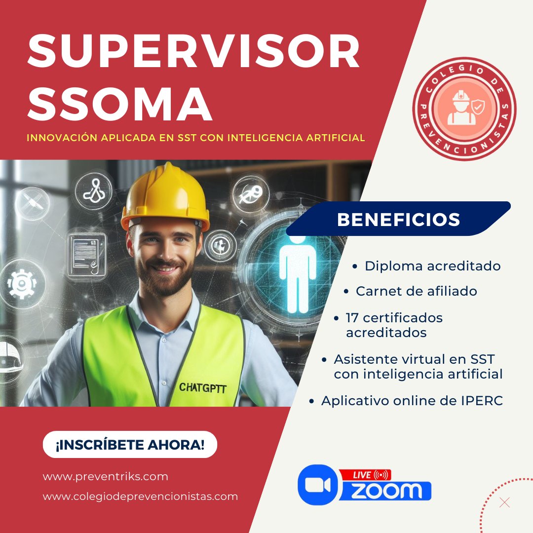 Supervisor SSOMA e Implementación de Innovación Aplicada en SST con IA ...